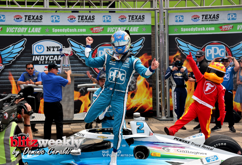 Newgarden Takes PPG 375 @ Texas Motor Speedway for Second Consecutive ...